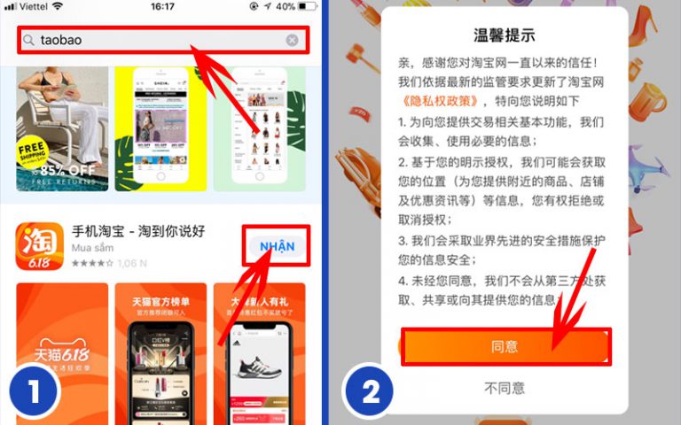 Cách tải app Taobao đơn giản trên điện thoại 2024
